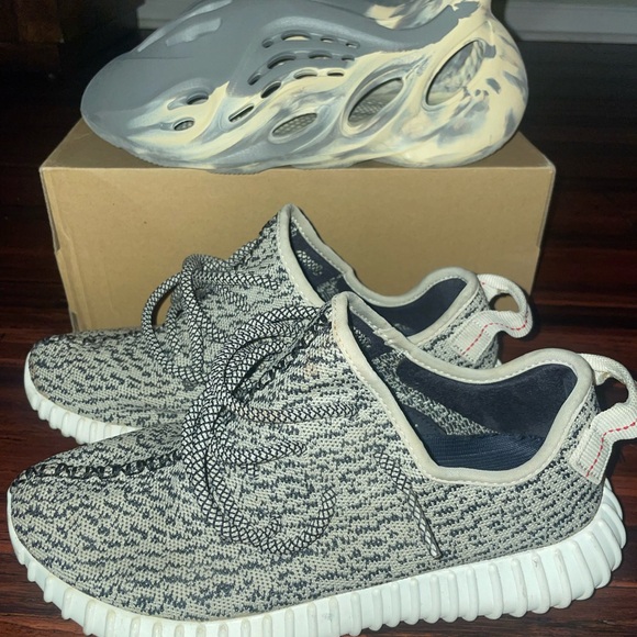 Yeezy | Shoes | Adidas Yeezy Boost 35 Turtle Dove 205 Moon Grey Foam ...